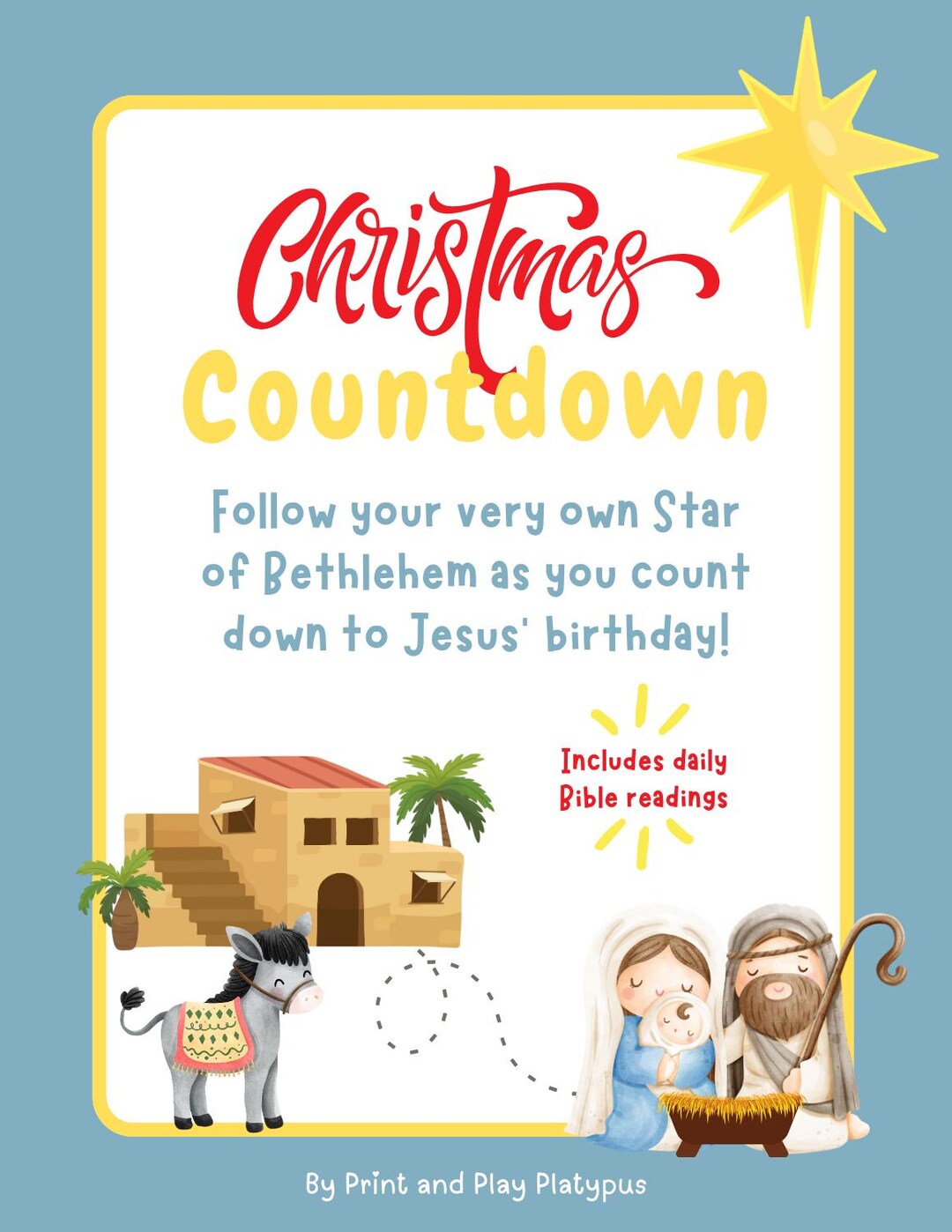 Christmas Countdown: Find Your Very Own Star of Bethlehem Every Day and ...