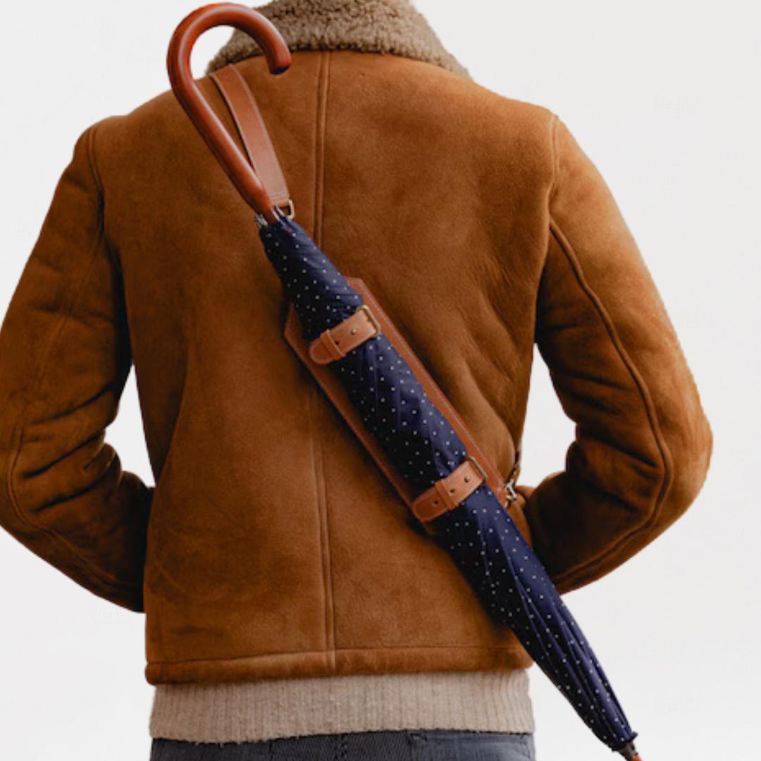 Umbrella Carrier | Leather Umbrella Holder | Umbrella Shoulder Holder ...