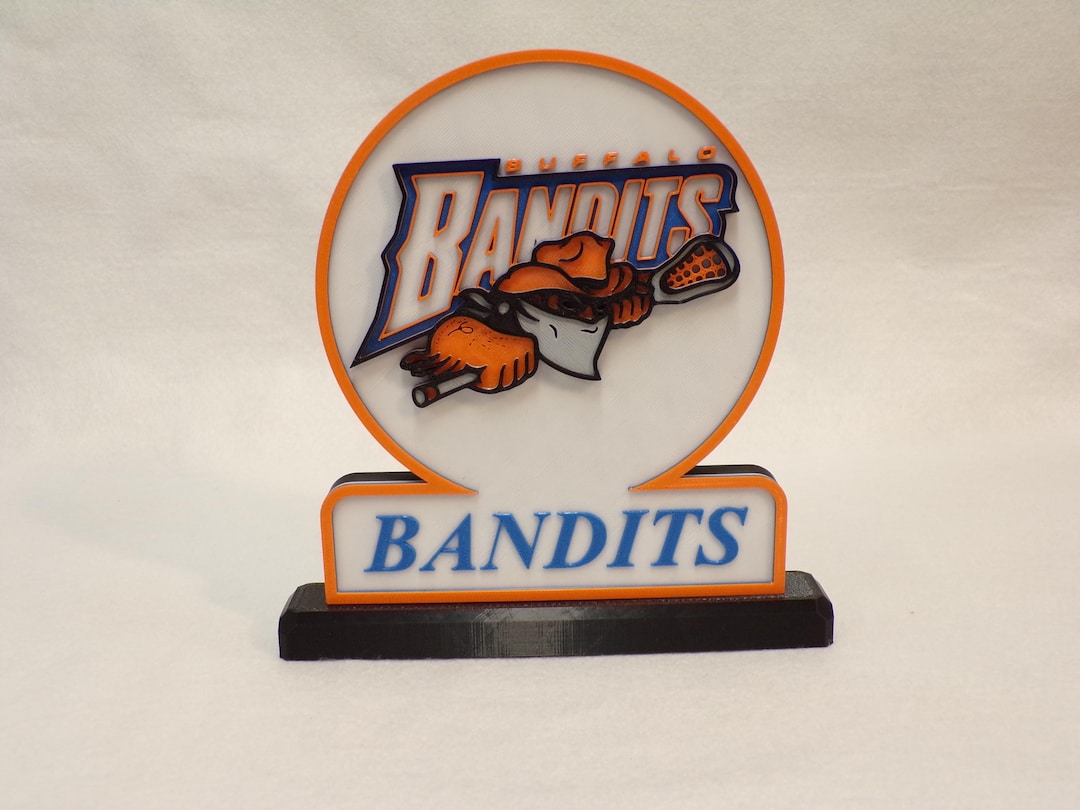 3D Printed Buffalo Bandits Logo Sign Fan Art Fan Cave - Etsy