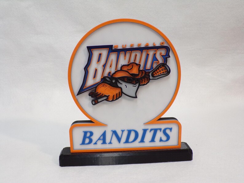 3D Printed Buffalo Bandits Logo Sign Fan Art Fan Cave - Etsy