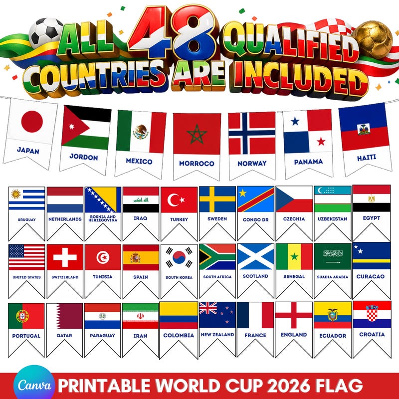 World Cup Flags and Decorations - Etsy
