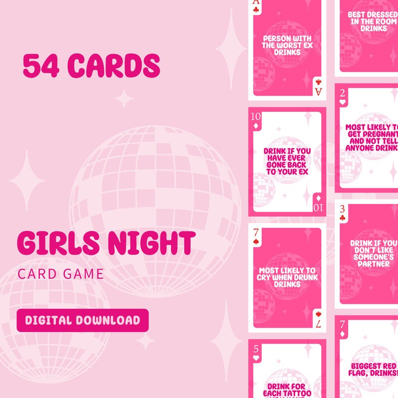 Drink Digital Cards - Etsy