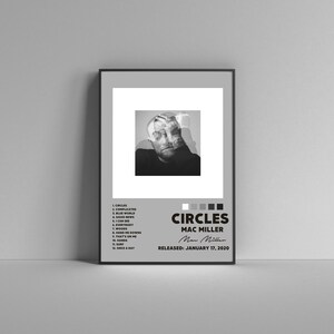 Custom Pop Music Album Cover Matte Poster, Wall Art Print for Music ...