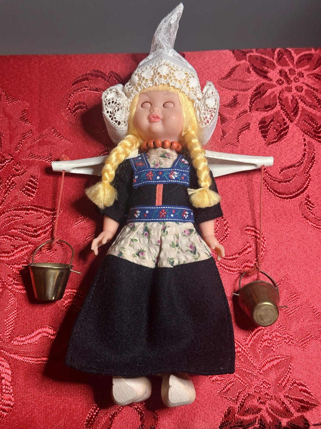 Vintage Dutch Souvenir Doll in Traditional Volendam Costume. - Etsy