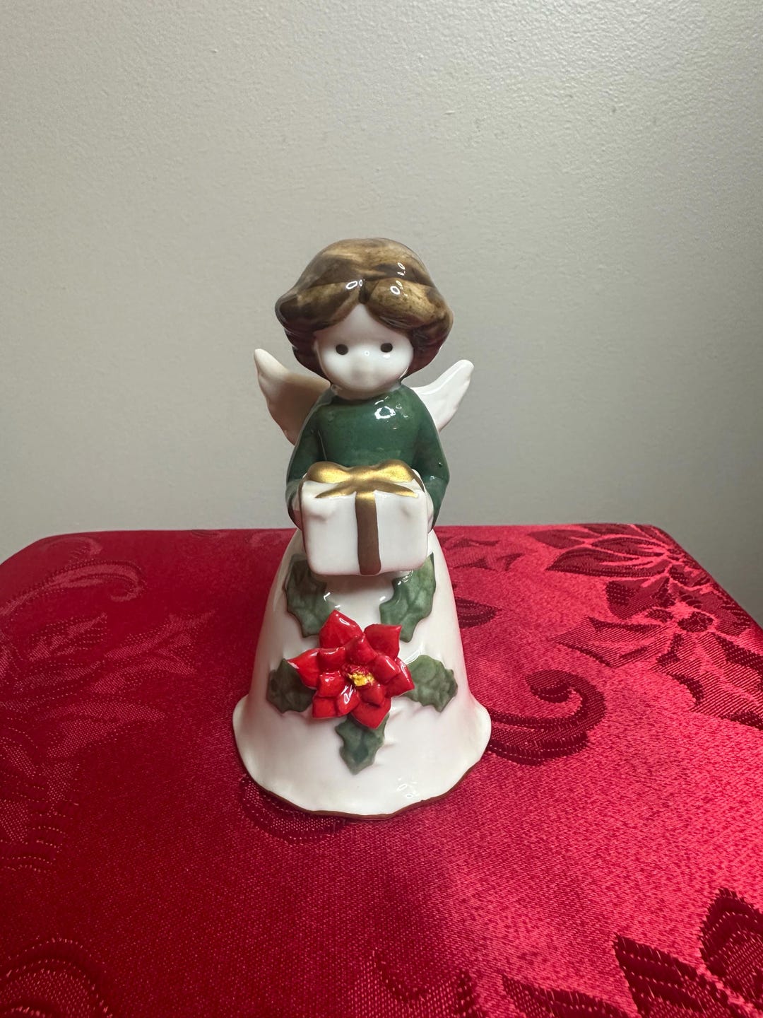Vintage Christmas Angel Bell - Etsy