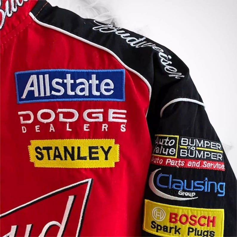 Vintage Y2K Motorsport F1 Bomber Jacket Unisex Racing Jacket With Logo ...