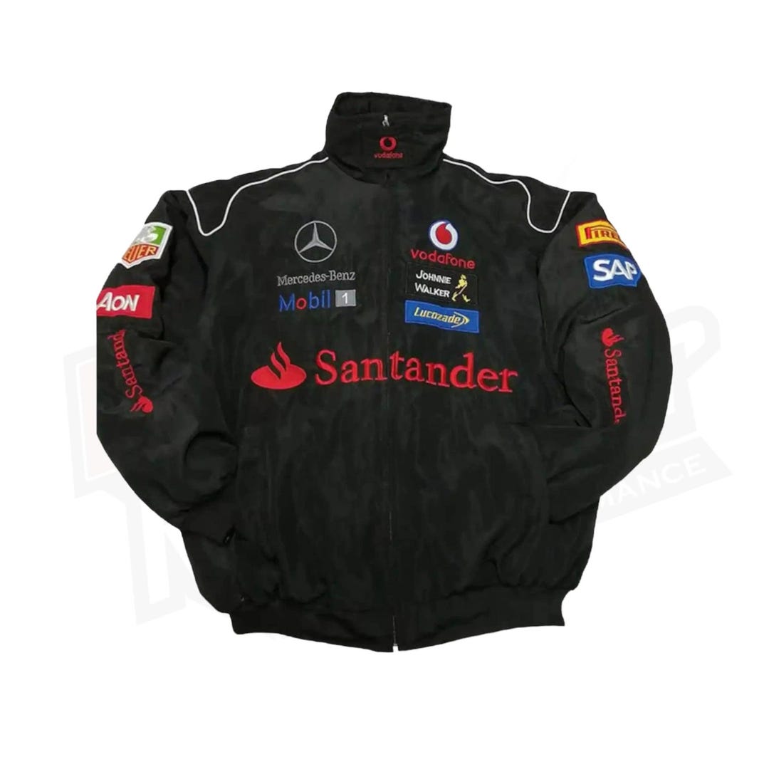 Vintage Y2K Motorsport F1 Bomber Jacket Unisex Racing Jacket With Logo ...
