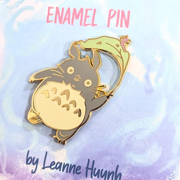 Totoro Enamel Pin - Etsy