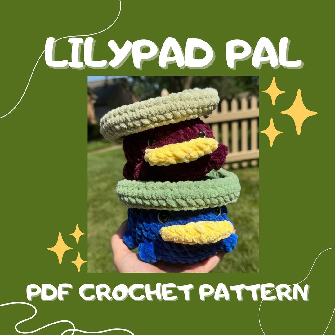 Lilypad Pal PDF Crochet Pattern - Etsy