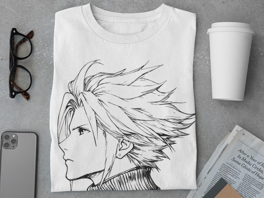 Final Fantasy 7 Remake Cloud Shirt, Final Fantasy 7 Print, FF7 Merch ...