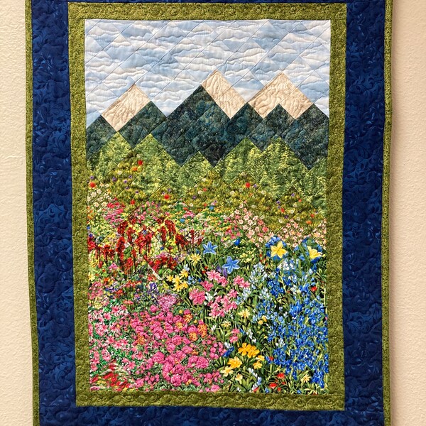 Landscape Quilt - Etsy