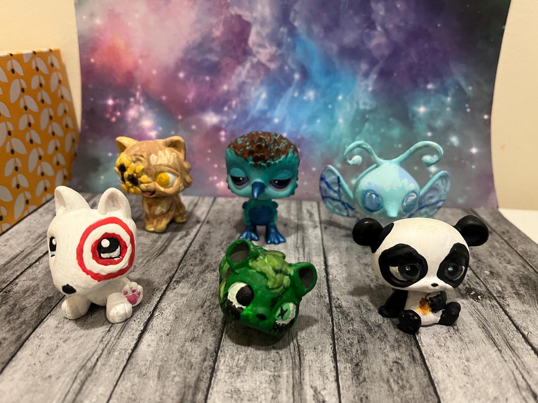 Custom Painted Littlest Pet Shops/lps - Etsy