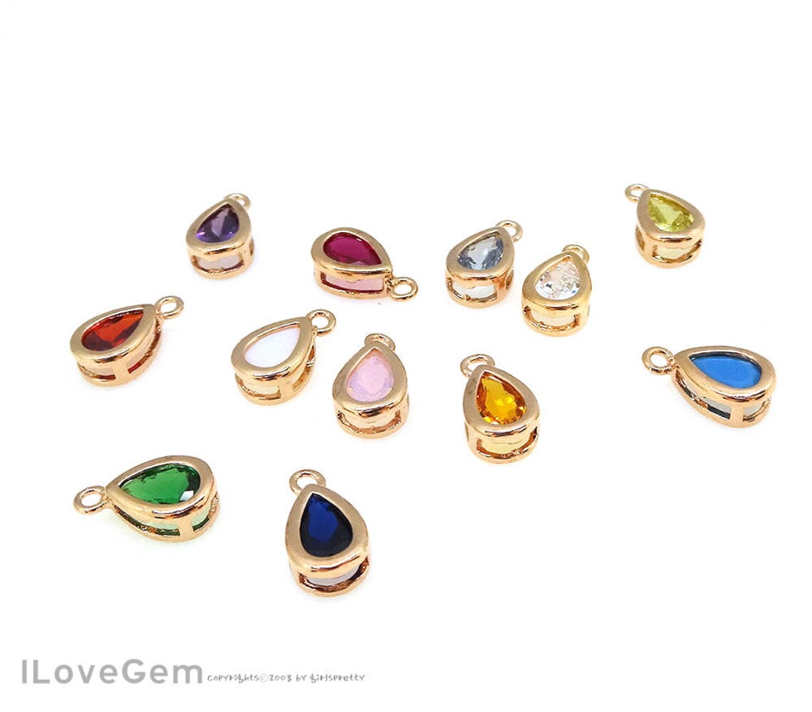 SALE 20% Off//12 Birth Stone Full Set NP-1990 Rose Gold - Etsy