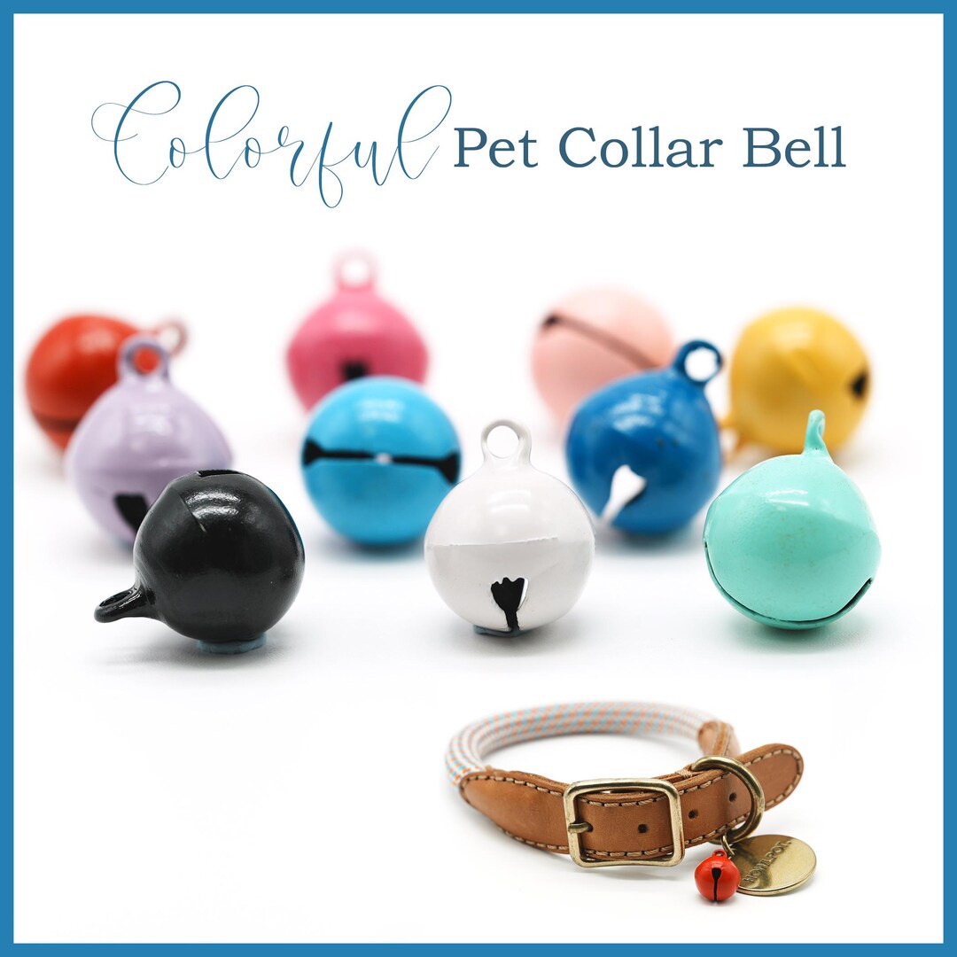 10PCS- Colorful Cat Bells, Pet Collar Jingle Bell, AP-061, Colored ...