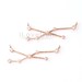 04-CO1898-RO 1pc of Taurus, Rose Gold, Constellation Necklace, Zodiac ...