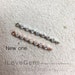 2pcs, NP-104, Rose Gold Plated, 7 CZ Connectors, Cubic Connectors ...