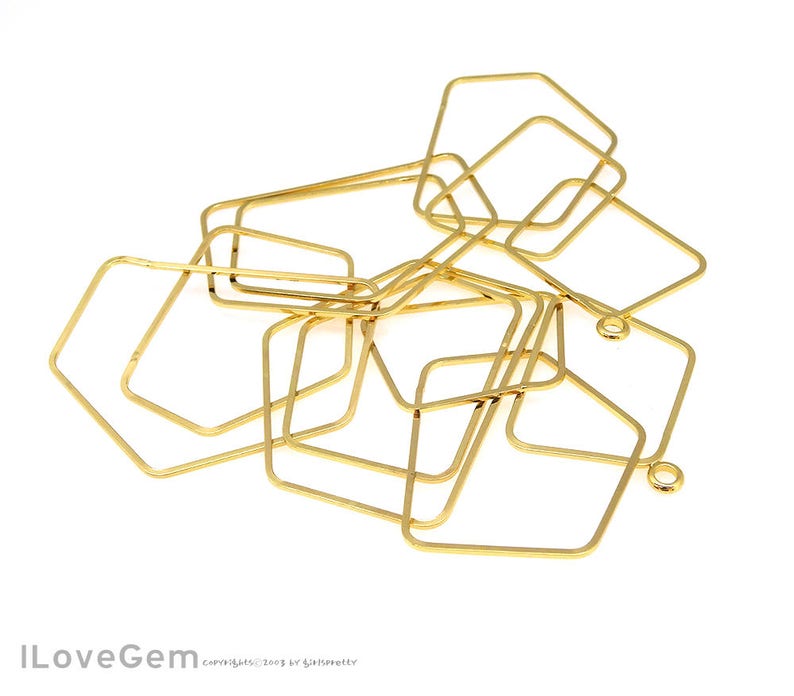 NP-1992 Nickel Free Rhodium Multi Rings Connector Soldered | Etsy