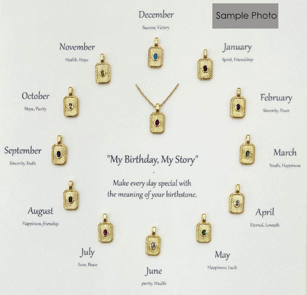 1PCS, Cubic Birthstone Rectangle Pendant, X0082, Gold Plated Brass ...