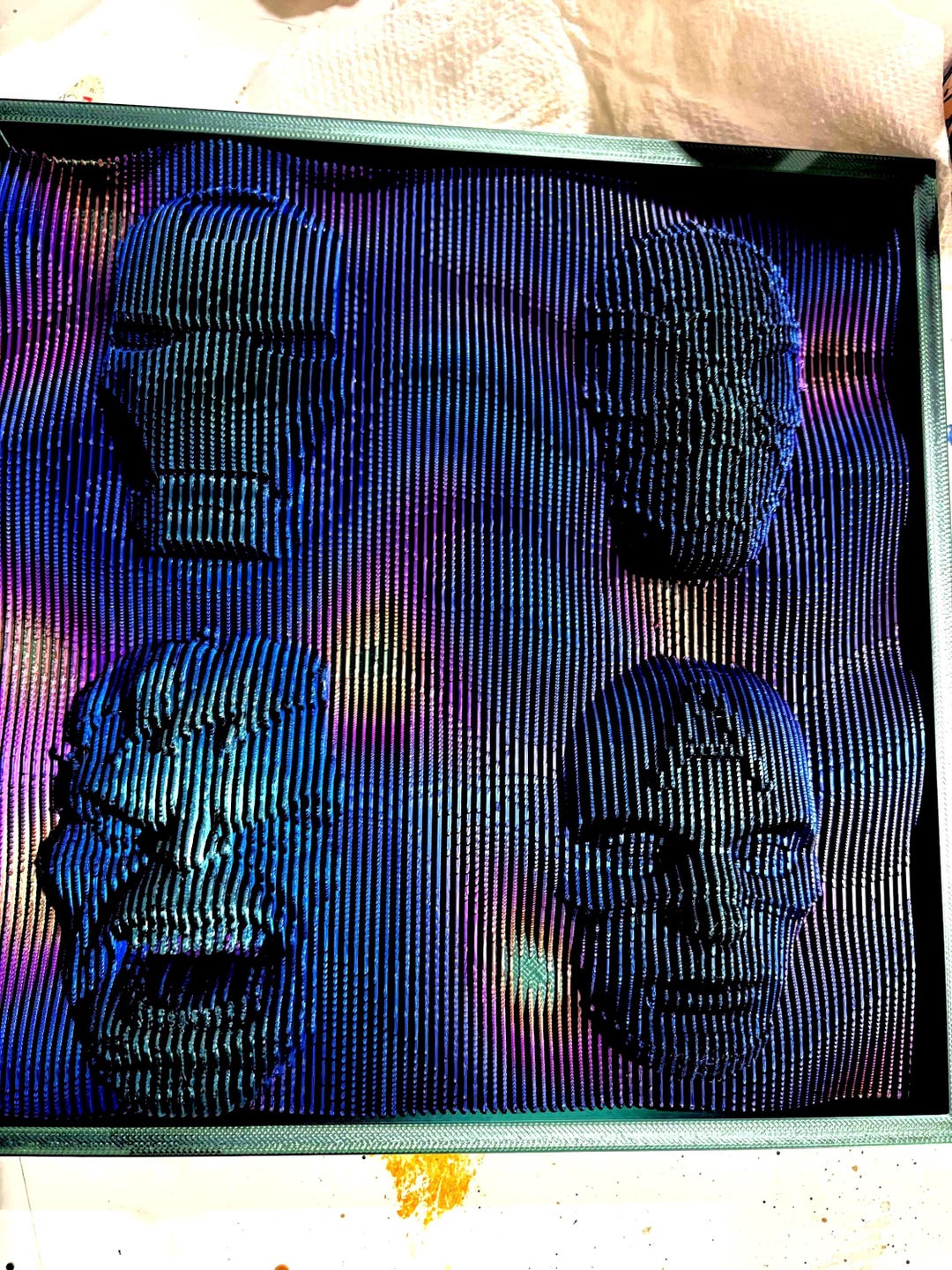 3D Printed Marvel Character Wall Hanging - Etsy