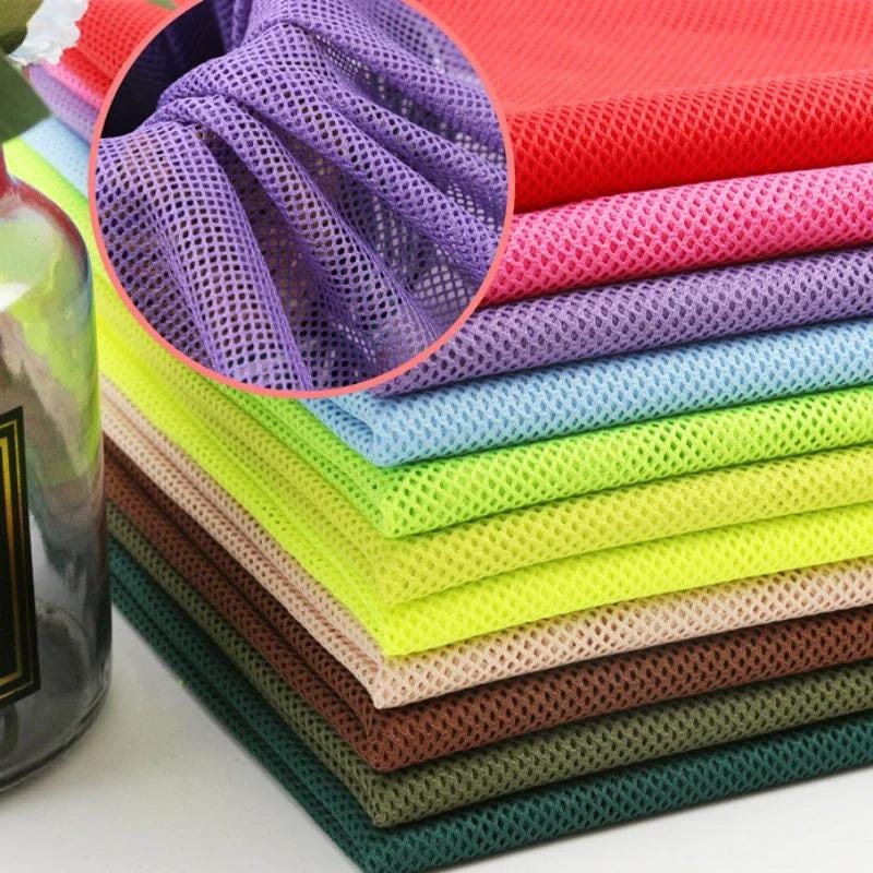 155x45cm 2x2 Low-stretch Mesh Fabric for Sewing Mosquito Net Curtain T ...