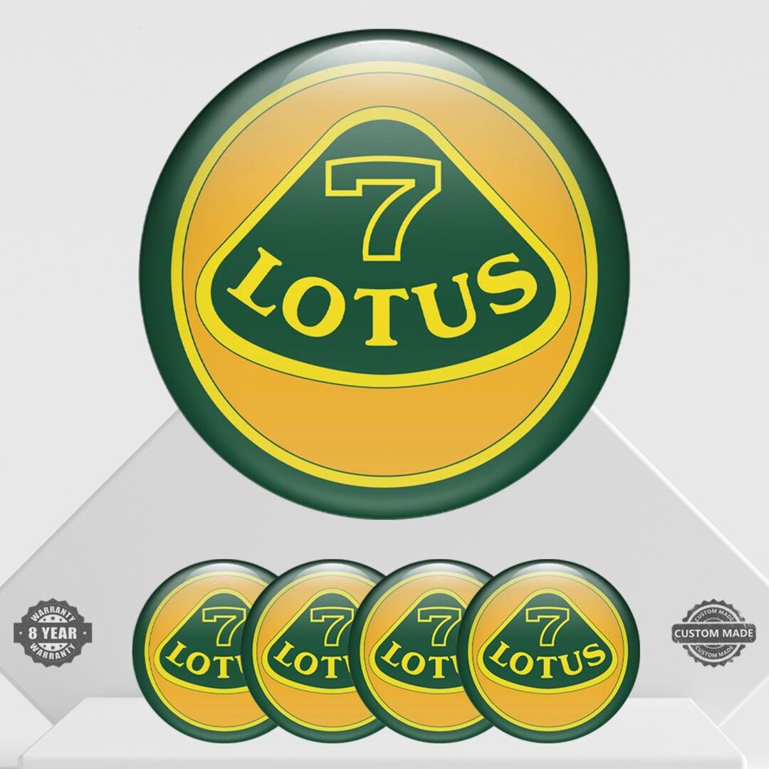 4 X Lotus Emblems Center Cap Stickers Wheel Center Hub Caps of Rims - Etsy