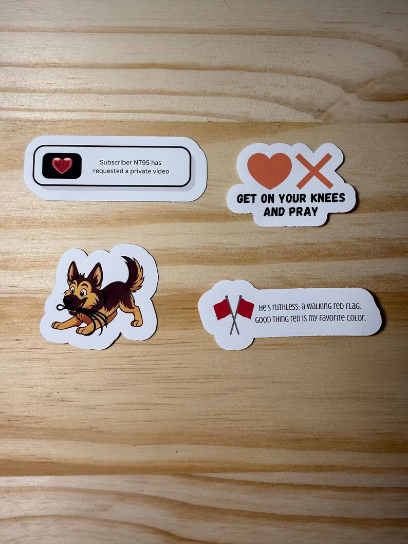 Caught up Stickers: Into Darkness Series, Water Resistant Vinyl Decals ...