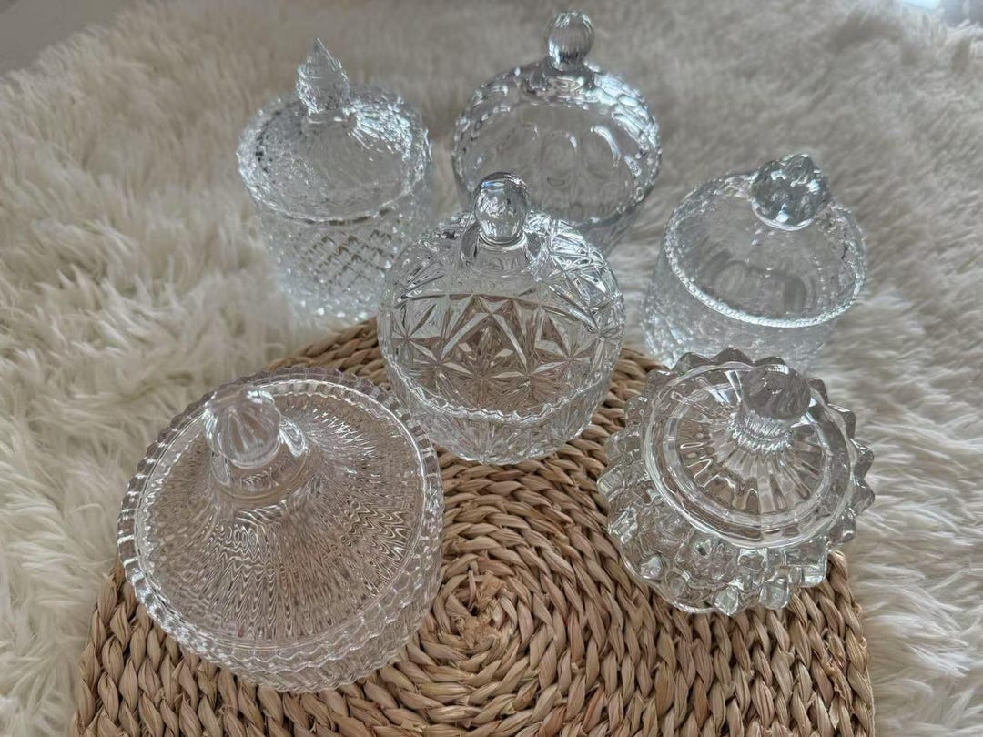 Embossed Glass Cup Aroma Diffuser Cup Pumpkin Cup Vintage Pattern ...