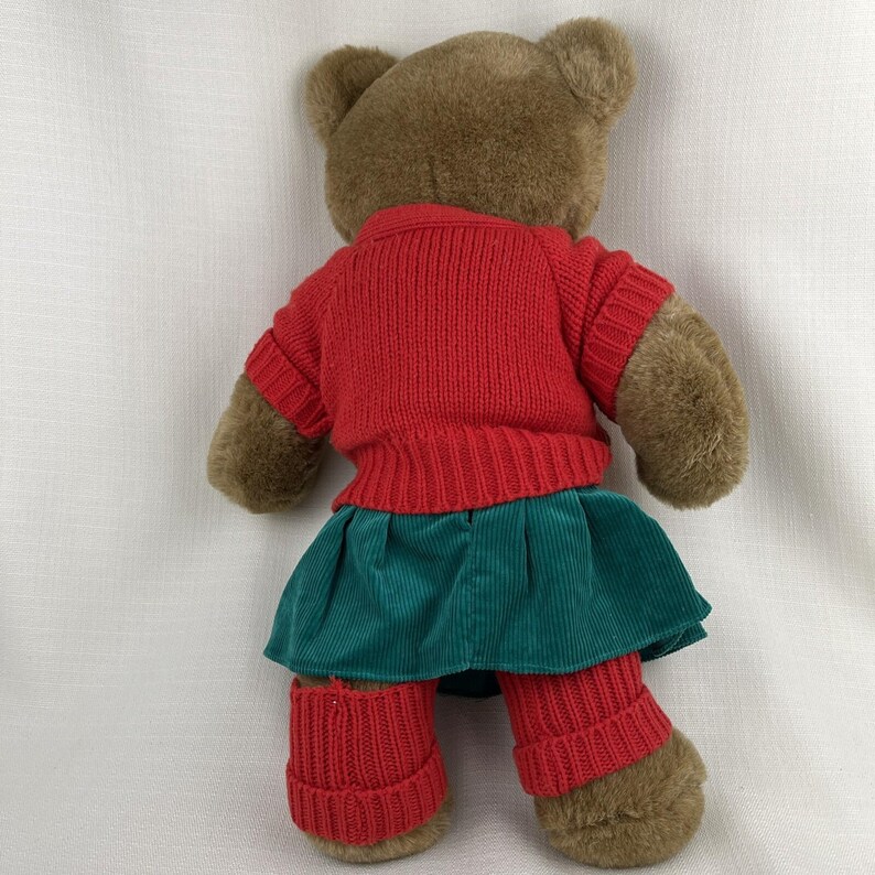 Vintage Chosun AMC Plush Teddy Bear Stuffed Animal Sweater Leg Warmers ...