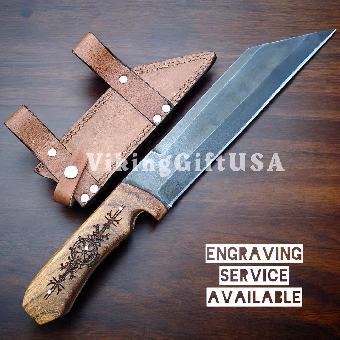 Viking Seax Knife Modern Viking Knife Viking Scramasax Scandinavian ...