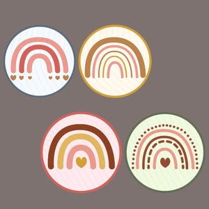 Affirmation Station Kids, Classroom Affirmation Station, Boho Rainbow ...