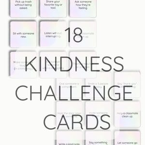 Kindness Affirmation Station for Kids, Printable Positive Affirmations ...
