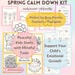 Spring Calm Down Kit for Kids – Mindfulness Activities, Affirmation ...