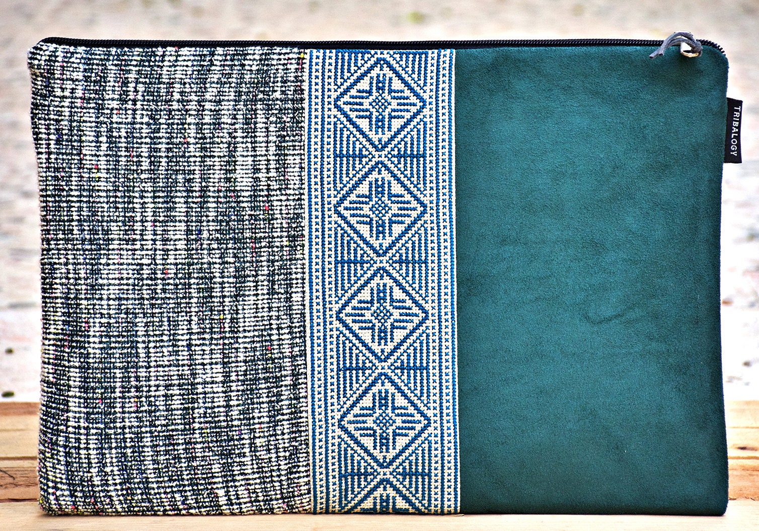 Hand Embroidered Laptop Bag - Etsy