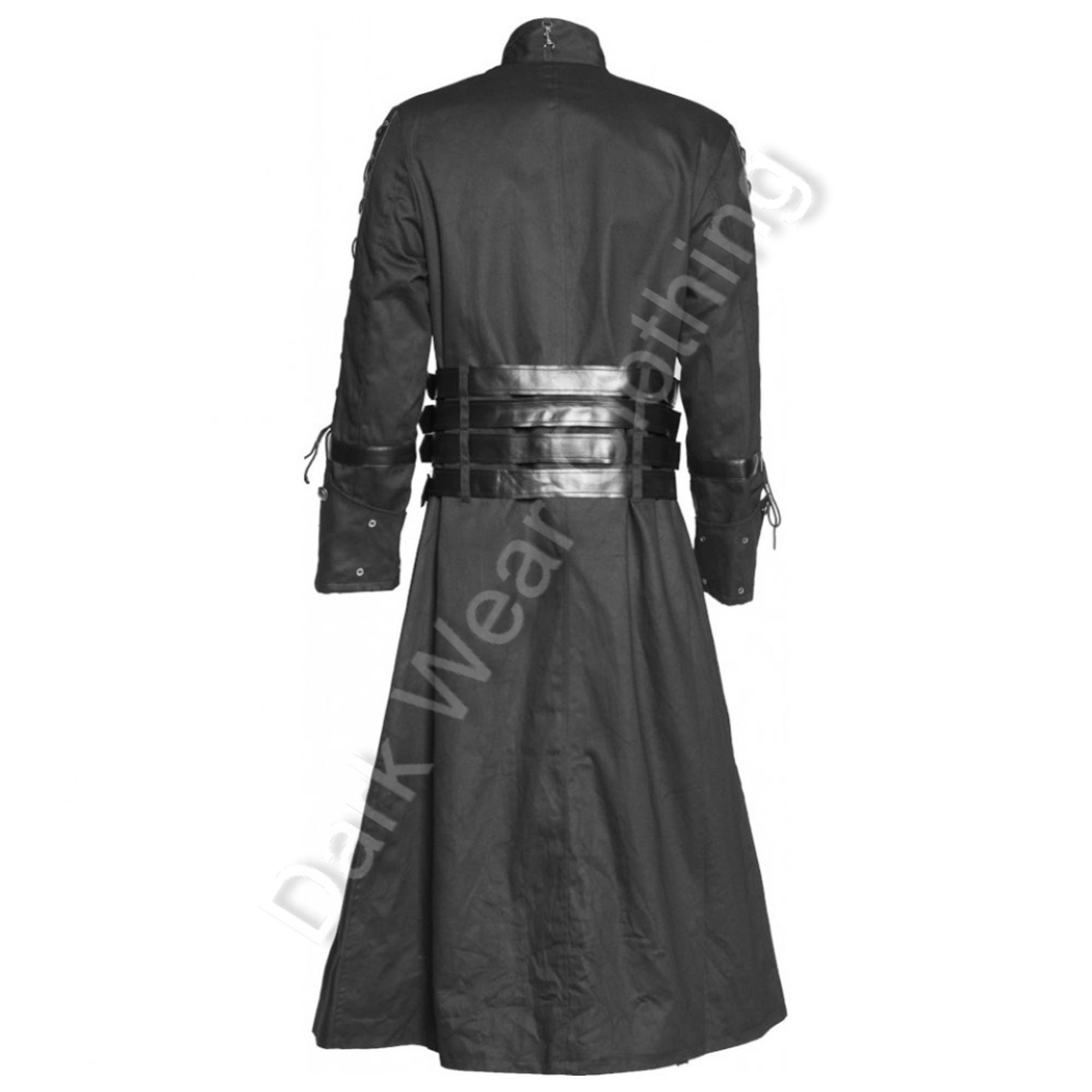 Hellraiser Dark Goth Coat Men Gothic Steampunk Jacket Punk Vampire Men ...
