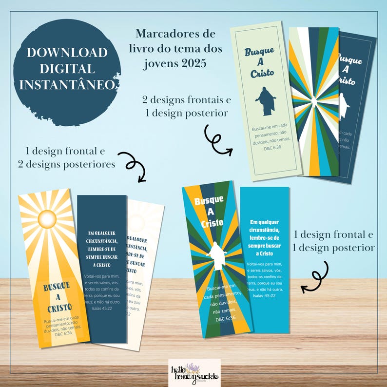 Pacote De Marcadores Imprimíveis "busque a Cristo" | Tema Dos Jovens ...