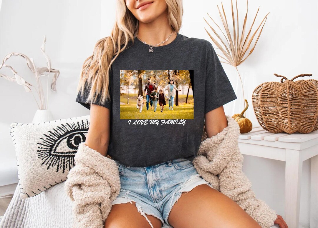Custom Photo Shirt, Custom T-shirt, Custom Picture Shirt, Personalized ...