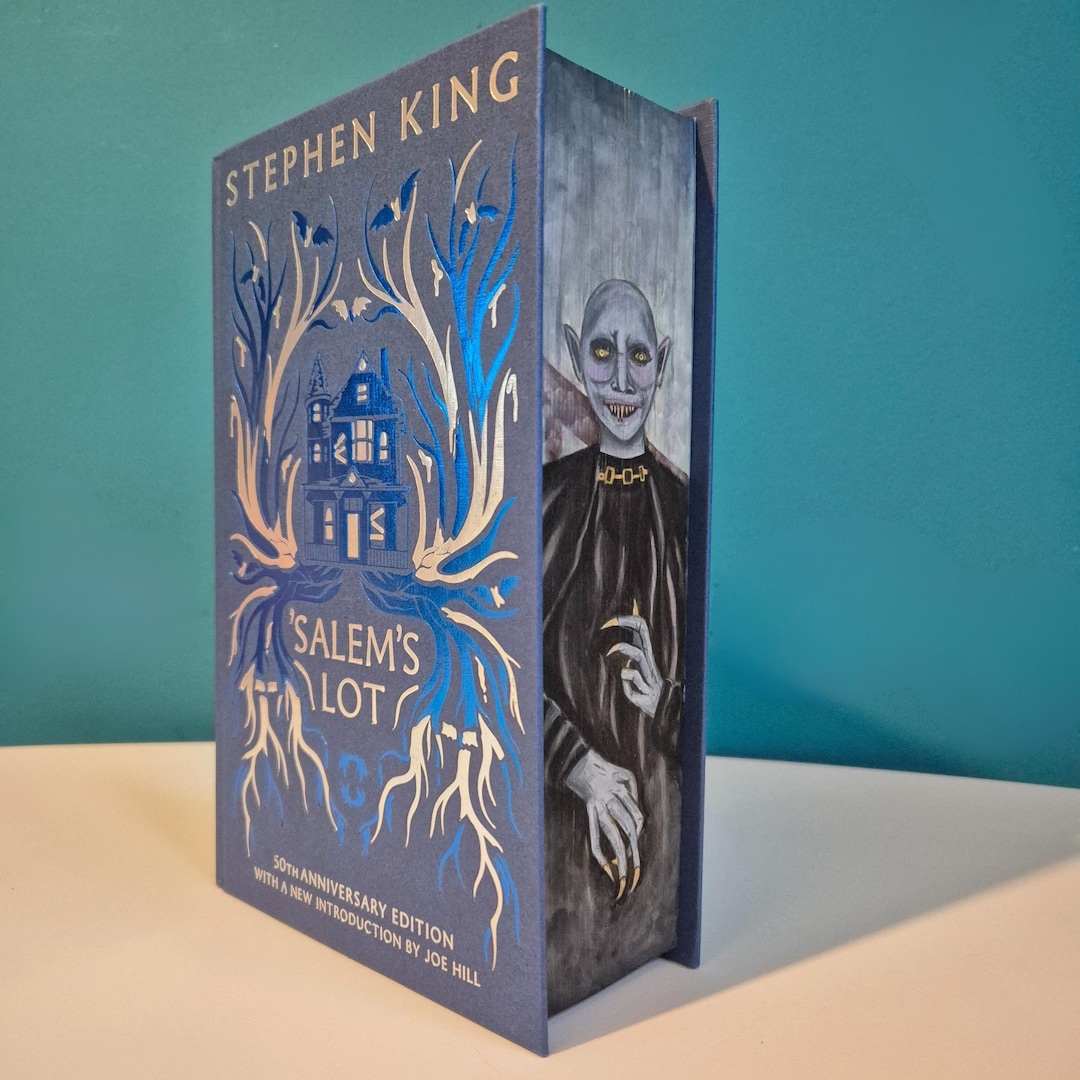 BRUISED!! SALEM'S Lot 50th Anniversary Special Edition Painted Edges ...