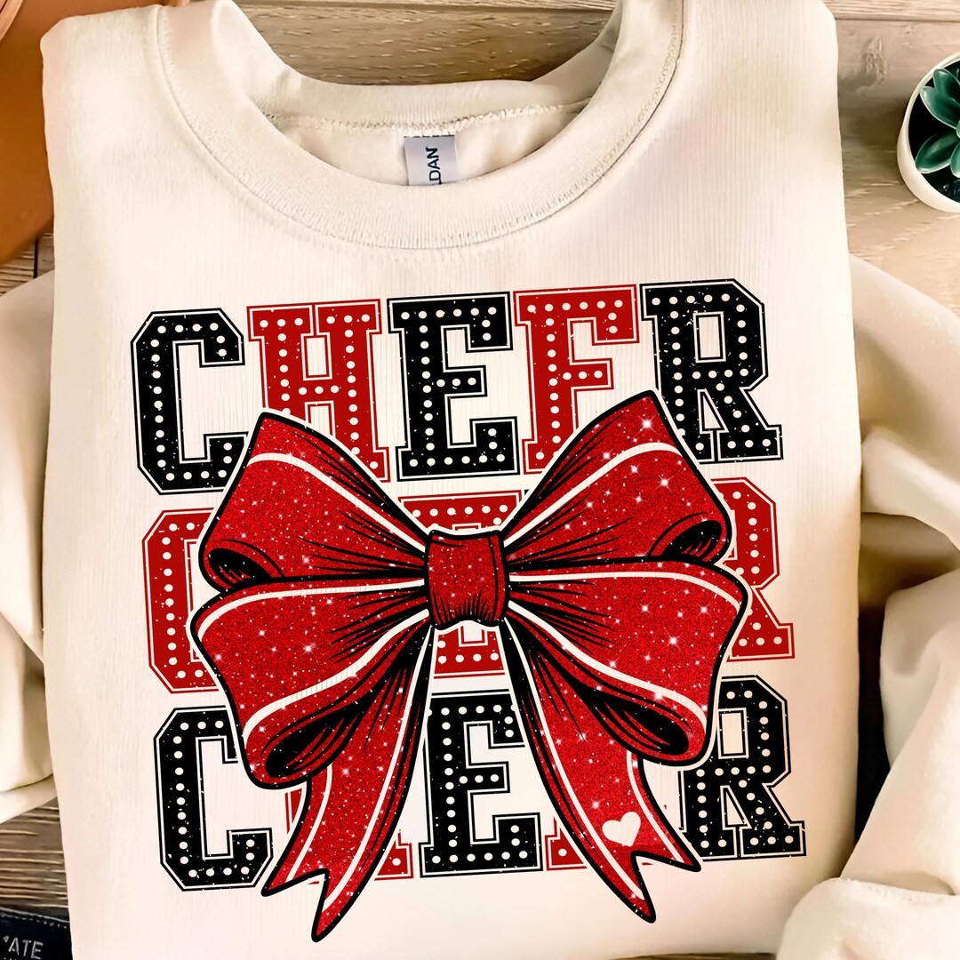 Cheer Coquette Bow Svg/png, Cheerleading PNG, Coquette Cheer PNG, Cheer ...