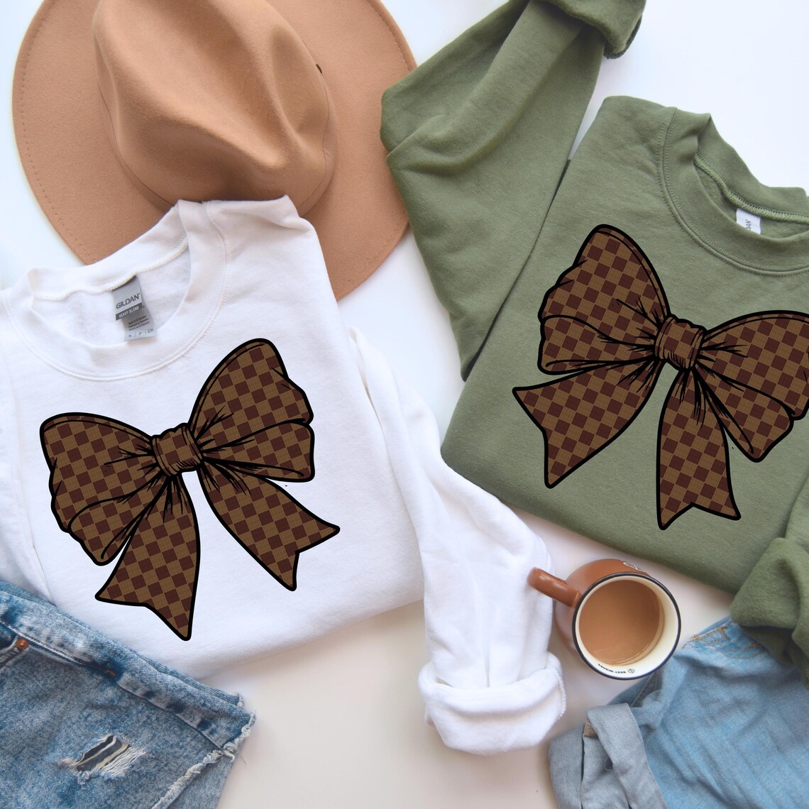 Brown Bow Png/svg, Checkered Bow Svg, Boujee Bow Svg, Girly Louis Png ...
