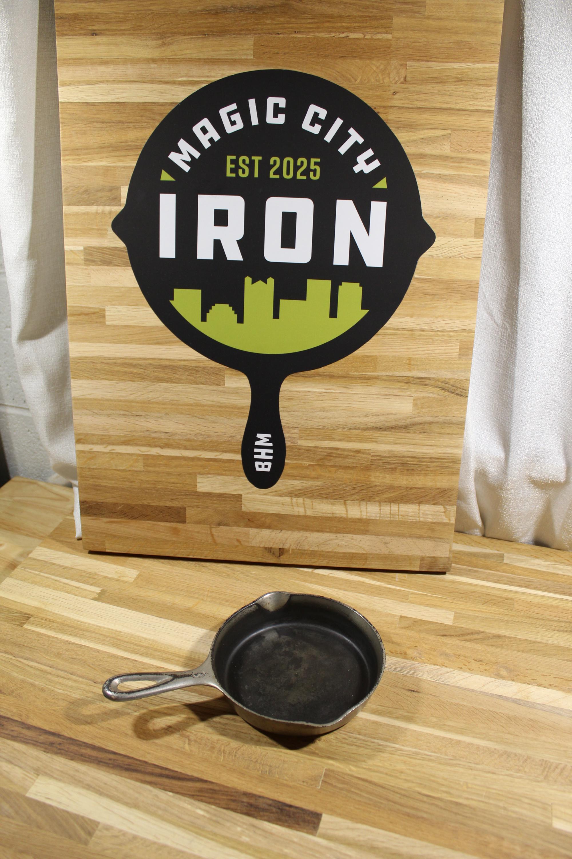 Wagner Ware Pie Logo Nickel Plated Cast Iron Skillet Pattern 1053A - Etsy