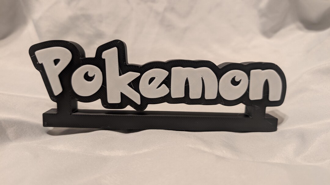 Custom Style of Pokemon Name Plate, Words, and Phrases - Etsy