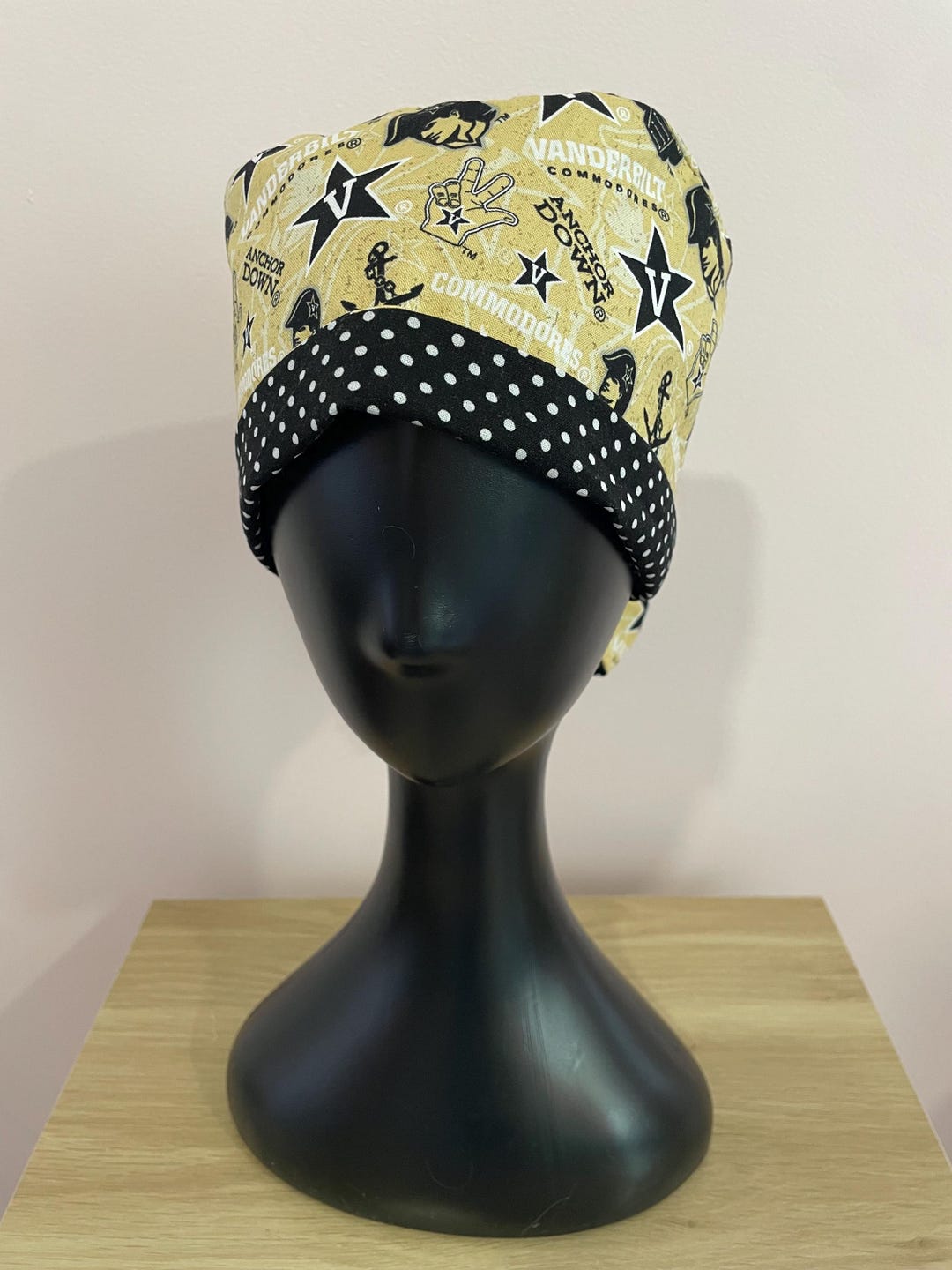 VU Anchor Down Reversible Ponytail Scrub Cap - Etsy UK