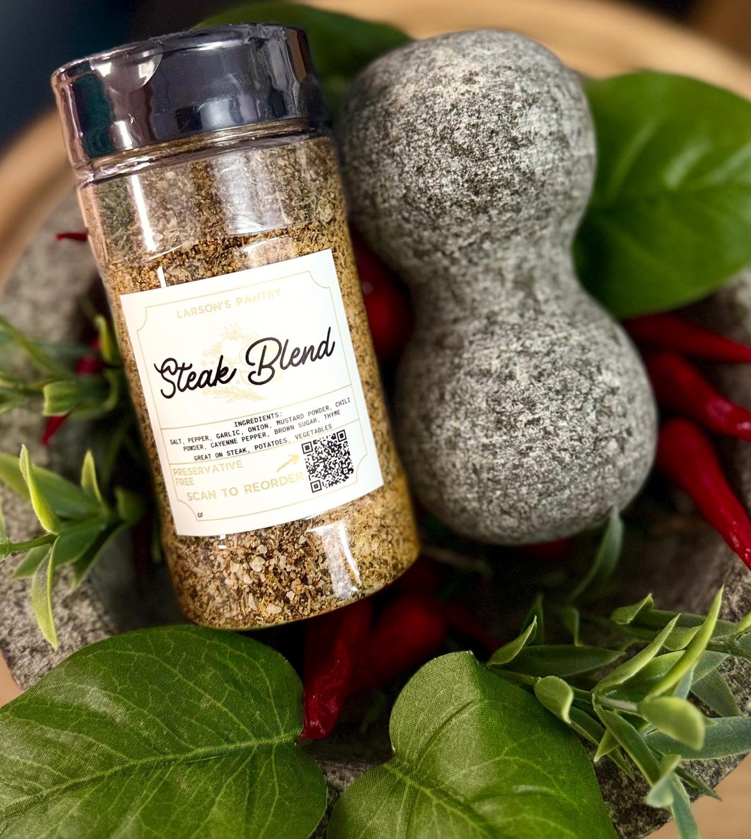 Larson's Pantry Steak Blend - Chef Curated, Preservative & Filler Free ...