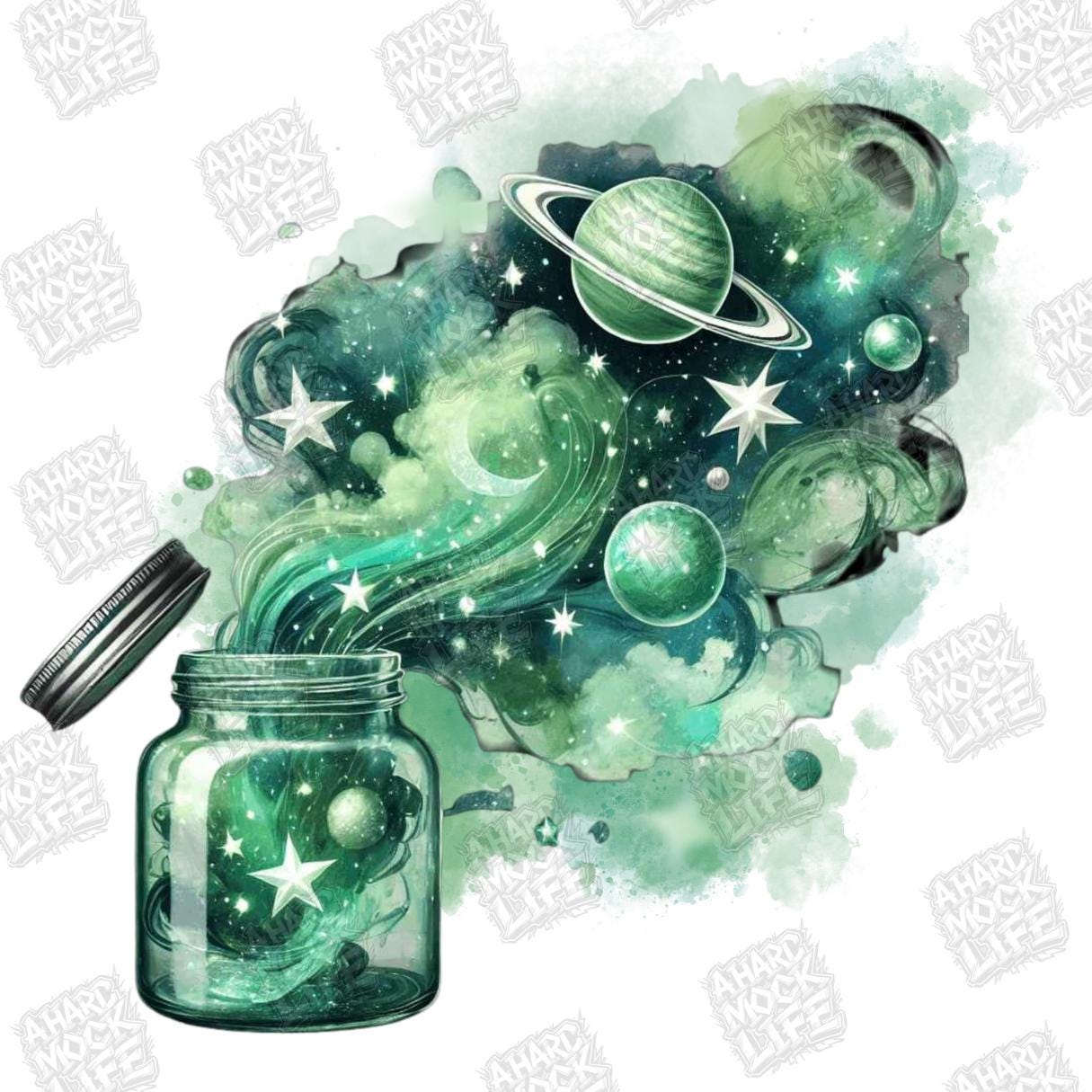 Green Celestial PNG - Etsy