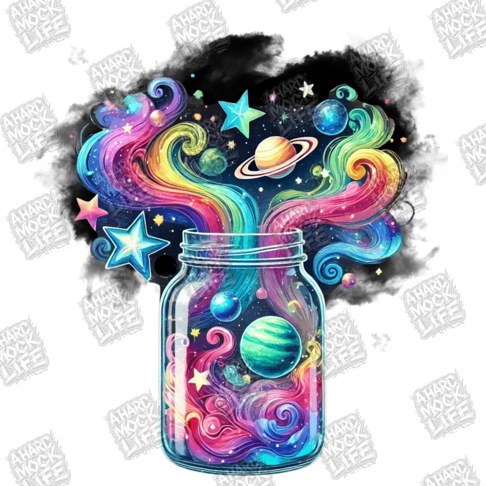 Rainbow Celestial PNG - Etsy