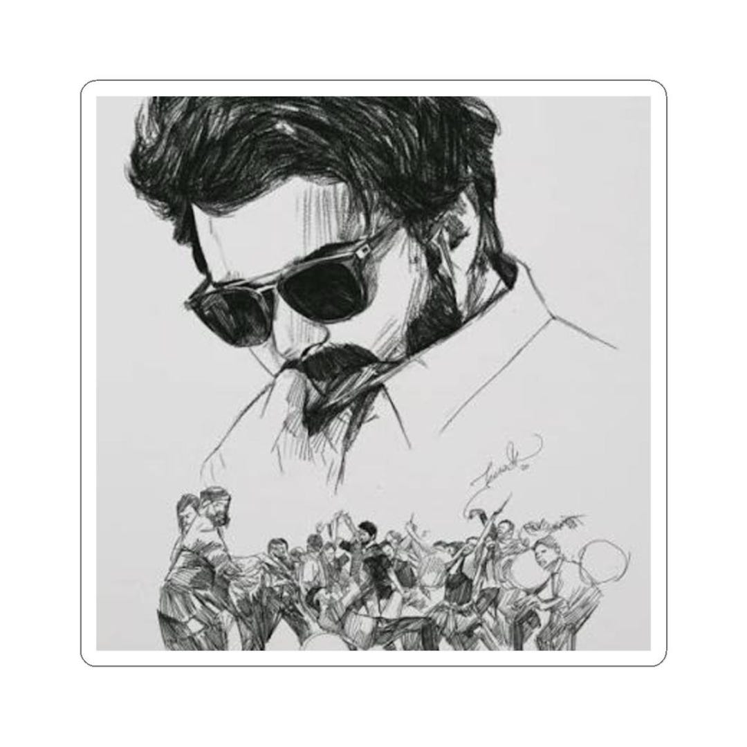 Thalapathy Sticker - Etsy