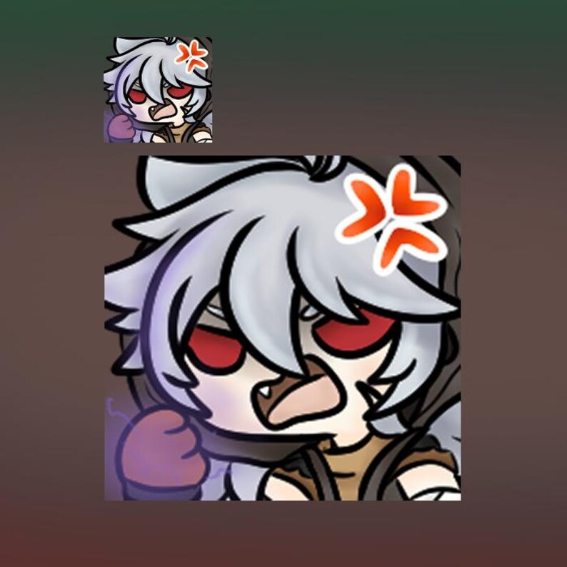 Genshin Impact Razor Emotes for Twitch and Discord - Etsy
