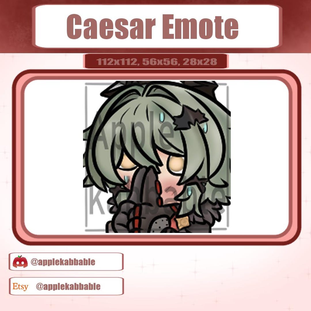 Caesar King Flustered Zenless Zone Zero - Twitch, Youtube, Discord ...