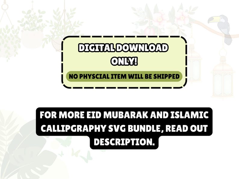 Islamic Arabic Calligraphy Bundle, Islamic Calligraphy Wall Art SVG ...