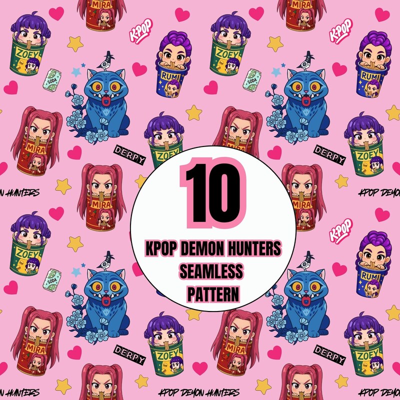 Kpop Demon Hunter Fabric - Etsy